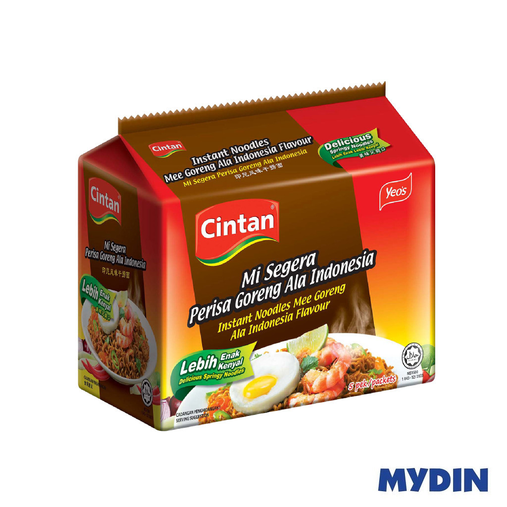 Cintan Instant Noodles Mee Goreng Ala Flavour (5's x 78g) | Shopee ...