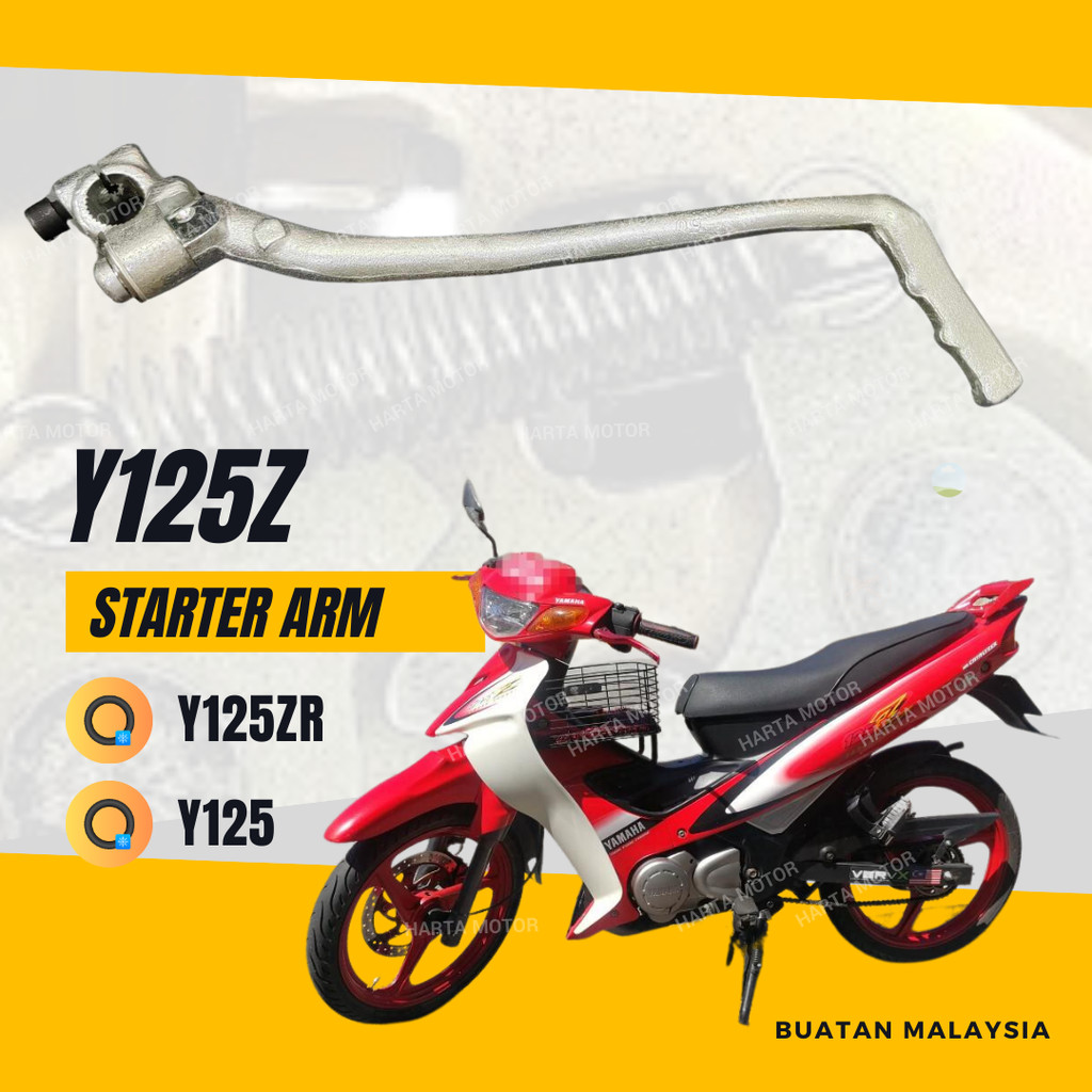 Y125Z STARTER ARM - Y125 Y125ZR Y 125 125Z 125ZR KICK STARTER PEDAL ...