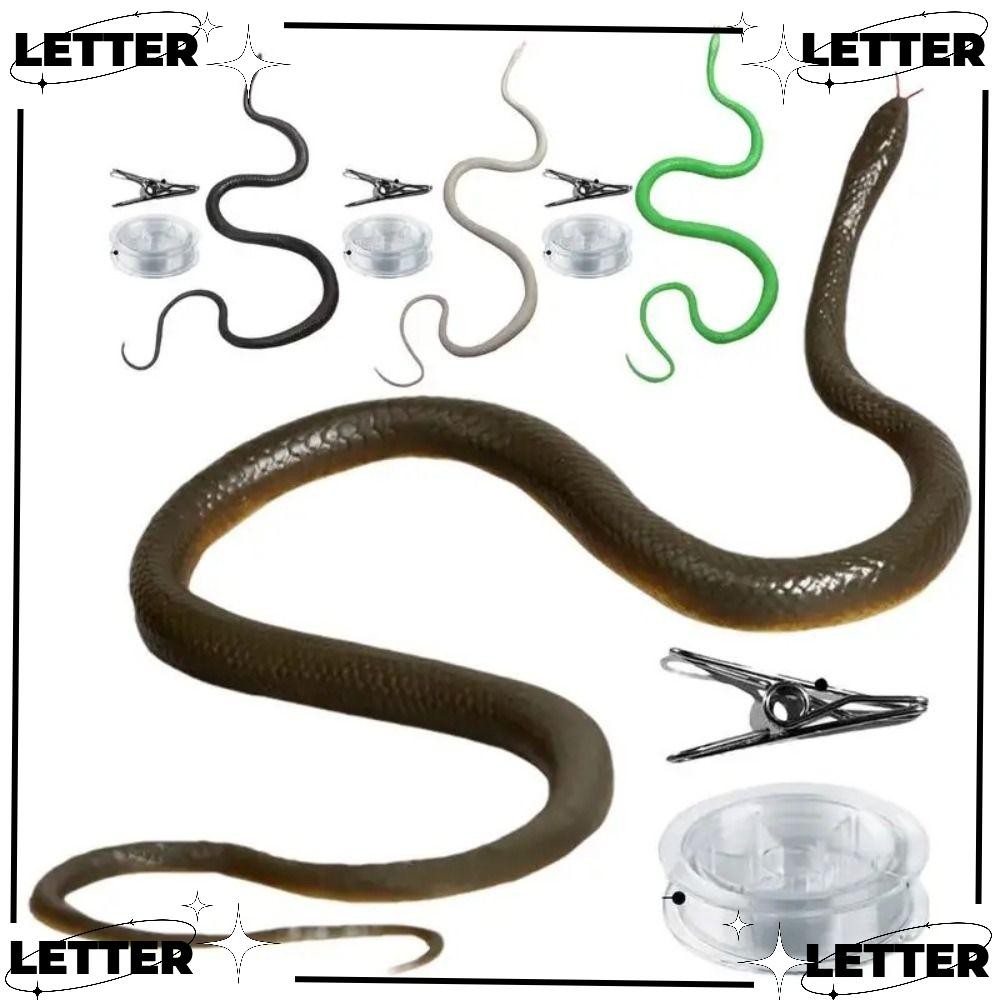 LET Snake Prank with String Clip, Tricky Prop Practical Jokes Funny ...