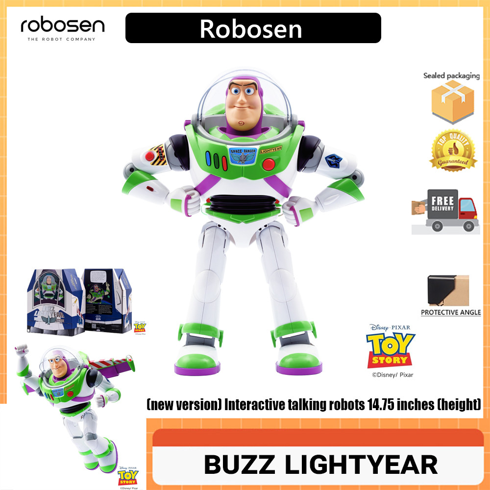 Robosen Buzz Lightyear (new version) Interactive talking robots Buzz ...