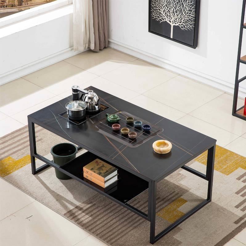 Simple Modern Business Office Light Luxury Stone Plate Meeting Tea ...