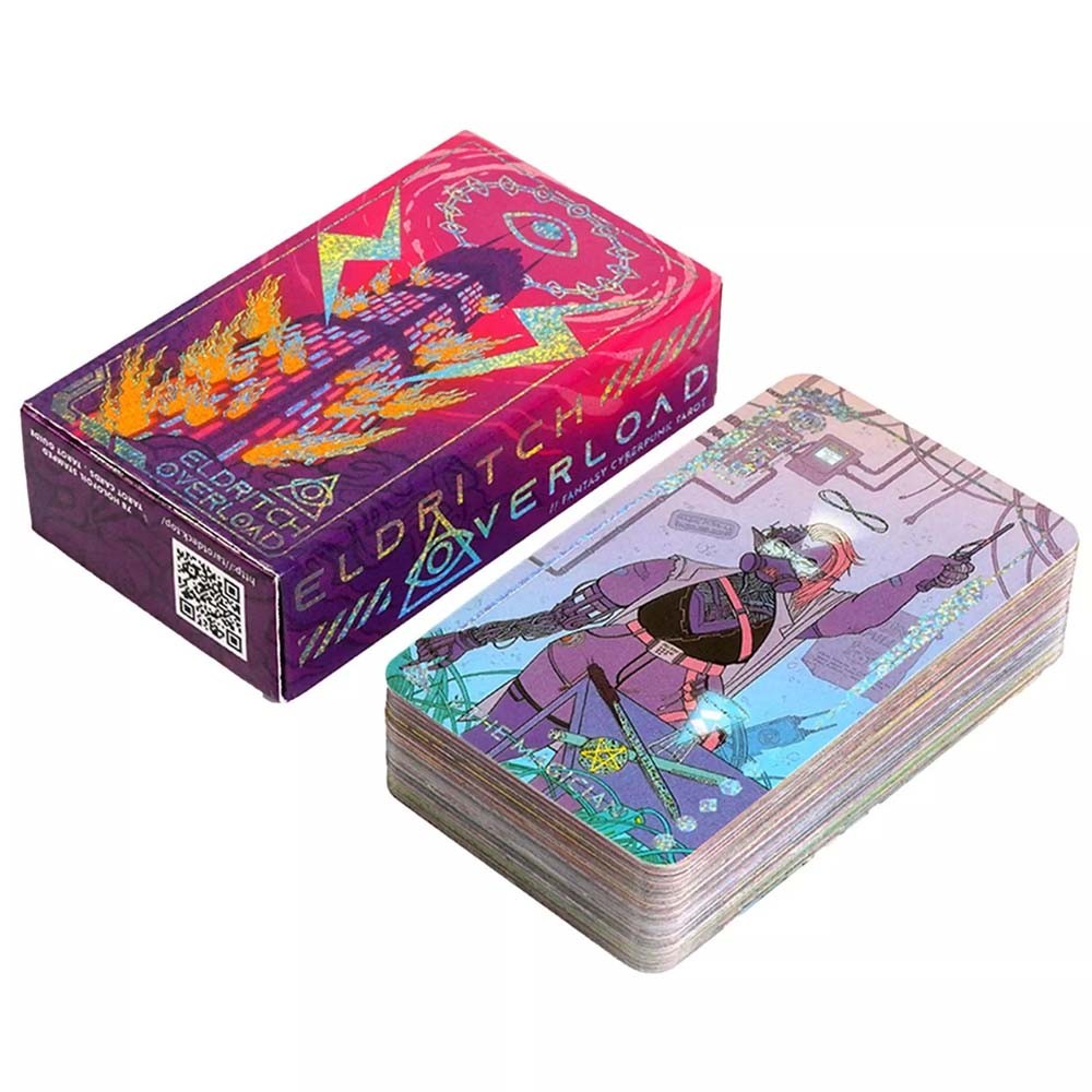 78Pcs Tarot Cards Eldritch Overload Fantasy Cyberpunk Tarot Deck ...