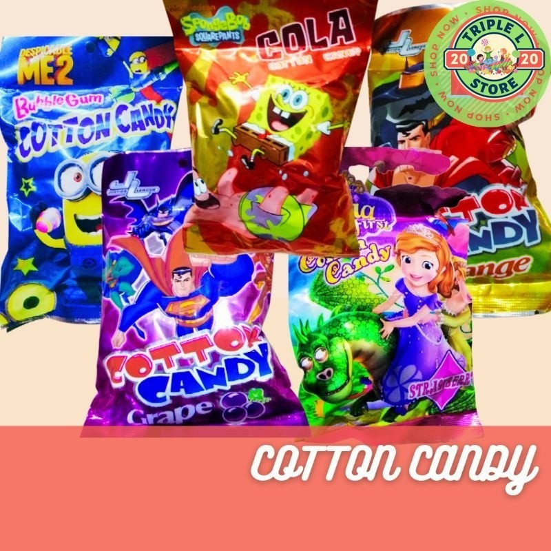 TPL COTTON CANDY 12 pcs/Pack | Lootbag Filler, Paninda, Party Giveaways ...