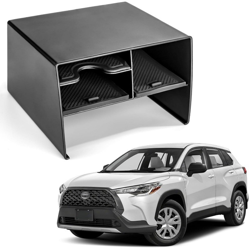 Toyota Corolla Cross 2020-2025 Car Center Console Organizer Storage Box ...