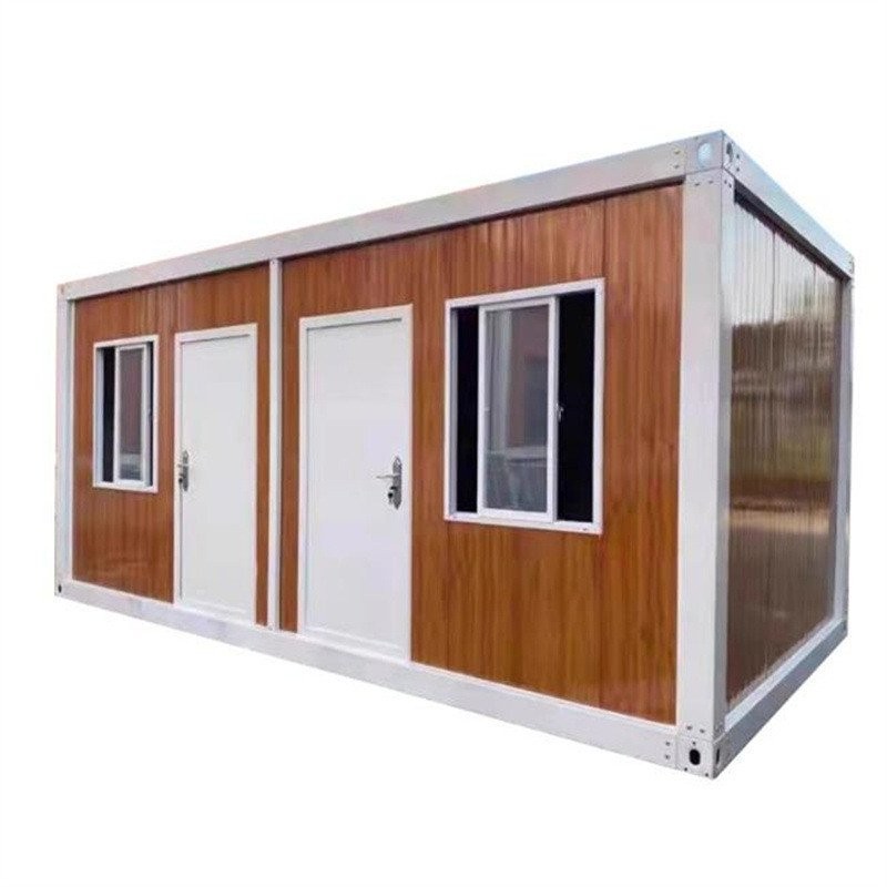 Light Steel Home Prefab Box Combination House Sunroom Glass Curtain ...