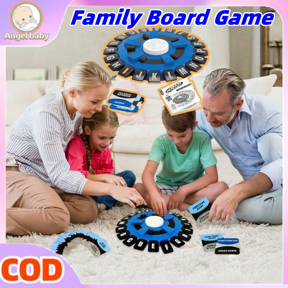 Family Board Game Fast-Paced Family Word Game for All Ages Kids ...