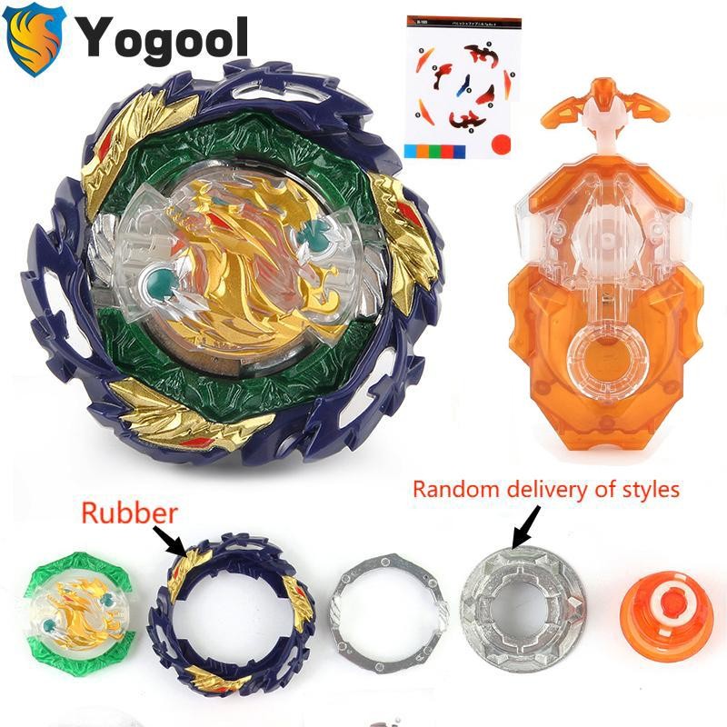 Rubber Beyblade Burst DB B-185 Vanish Fafnir Toys with 184# Launcher ...