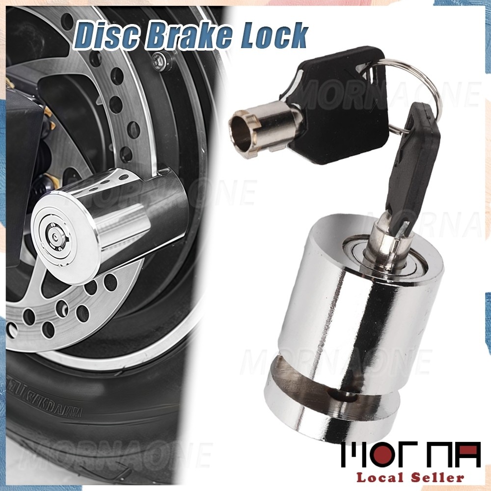 MTB Bike Motorcycle Disc Brake Lock Steel Alloy Padlock Anti-theft Disc ...