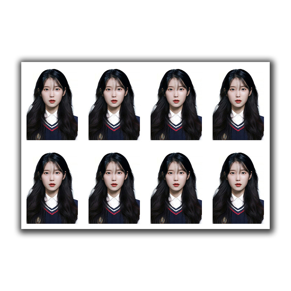 KPOP IU ID Photo Identity Card Photocards School HD Collective Cards ...