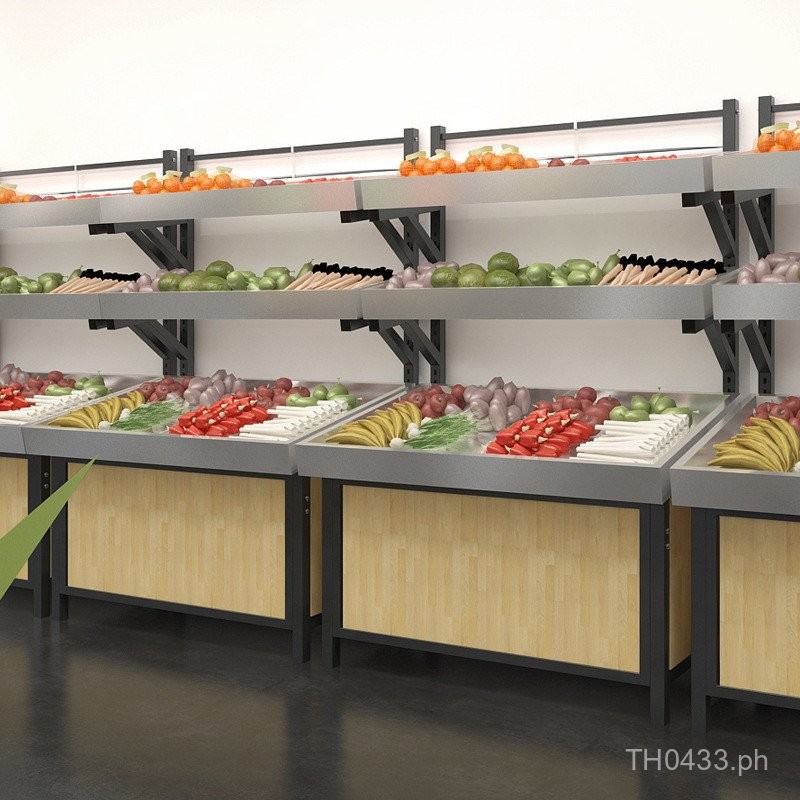 Multi-layer Fruit Stand Display Rack Stainless Steel Fruit and ...