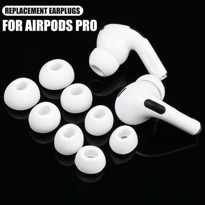 Silicone Headphones Earplugs - Replacement Ear Eartips - Compatible for ...