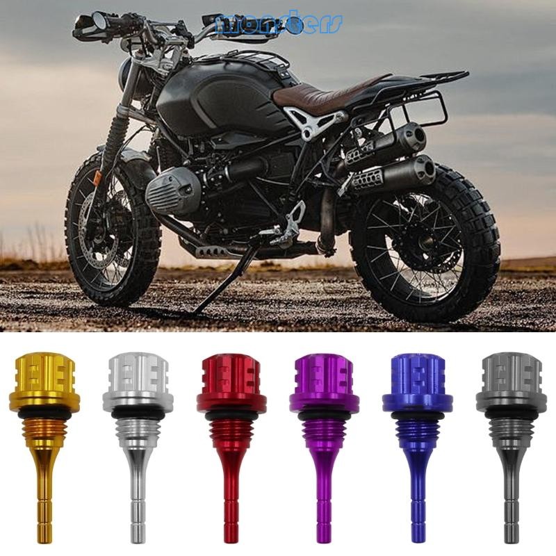 Mon Motorcycle Engine Oil Dipstick Filler Caps Plug for GY6 BWS 125CC ...