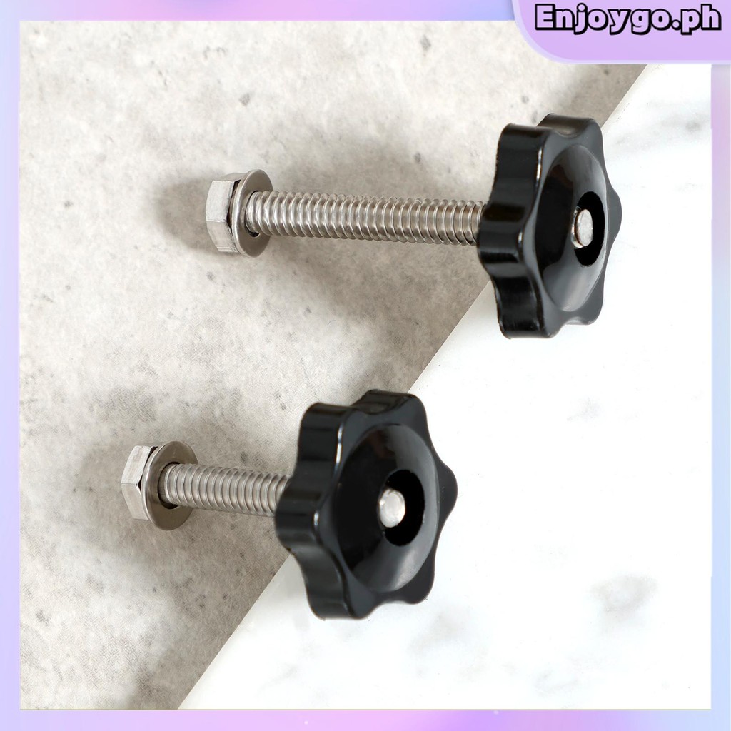 Hex Thread Knob Nuts Metal Round Head Knurled Handle Nuts Non Slip Hex ...