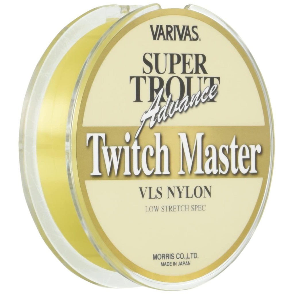 VARIVAS Nylon Line Varivas Super Trout Advance Twitch Master 100m 3lb Status Gold ,status gold ...