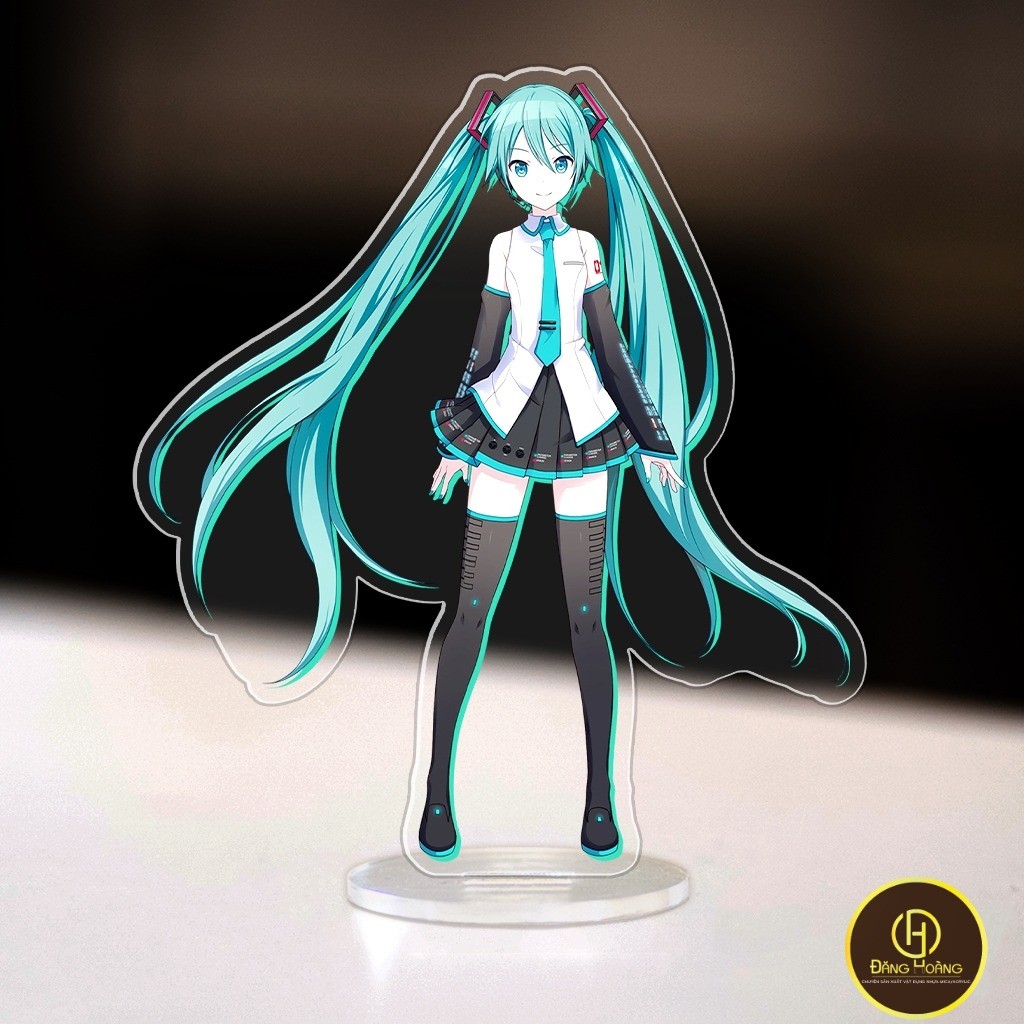 15cm tall Japanese Virtual Singer Miku Hatsune Vocanoid standee model ...