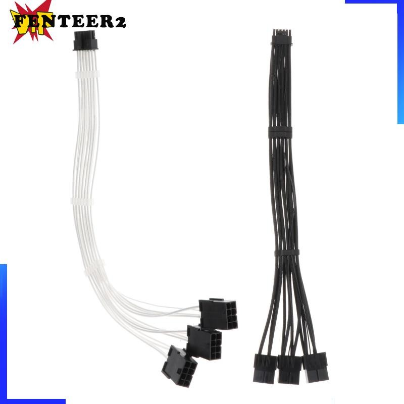 [Fenteer2] Extension Adapter Cable 12+4 Pin to 3 8Pins Straight ...