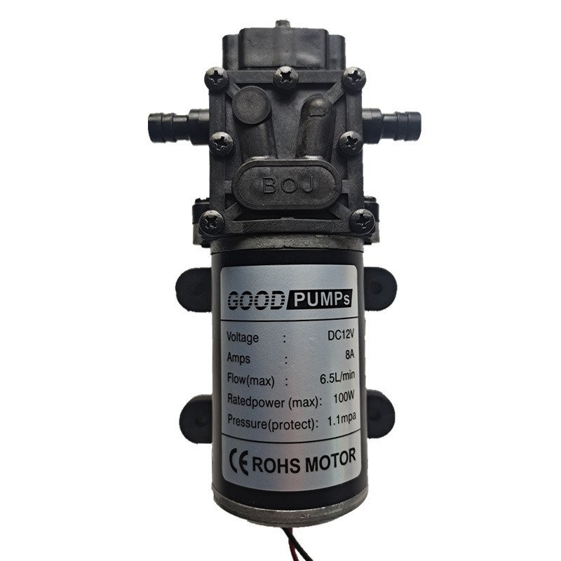 12V24V48V100W6.5L Metal Motor Backflow Diaphragm Water Pump Spray ...