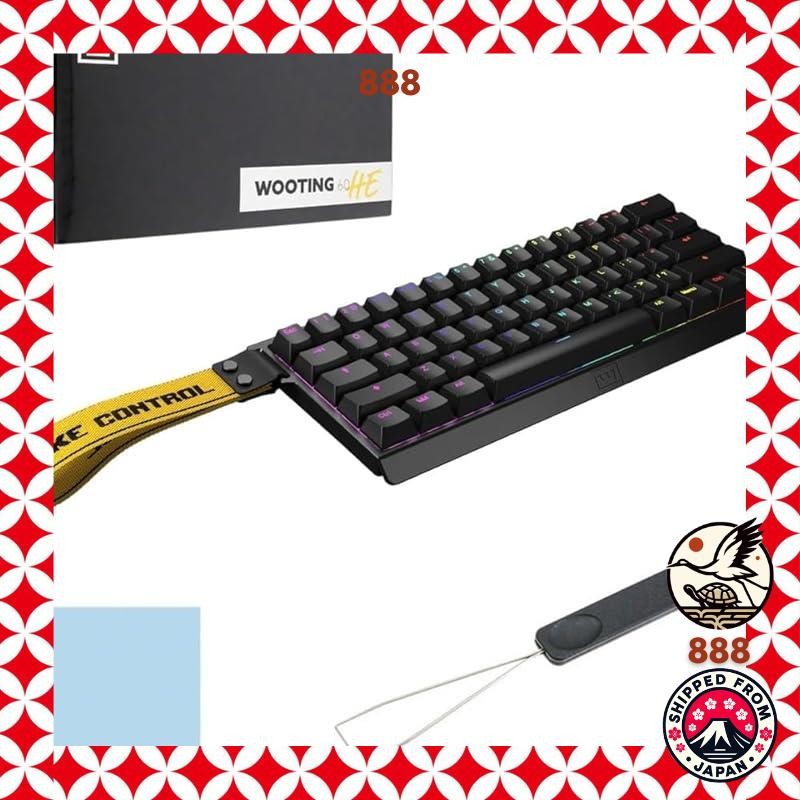 【Domestic Authorized Dealer】 Wooting 60HE + ARM ANSI-US PBT Lekker ...