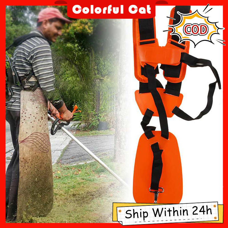 Double Shoulder Grass Cutter Strap Grass Cutter Nylon Belt For Brush ...