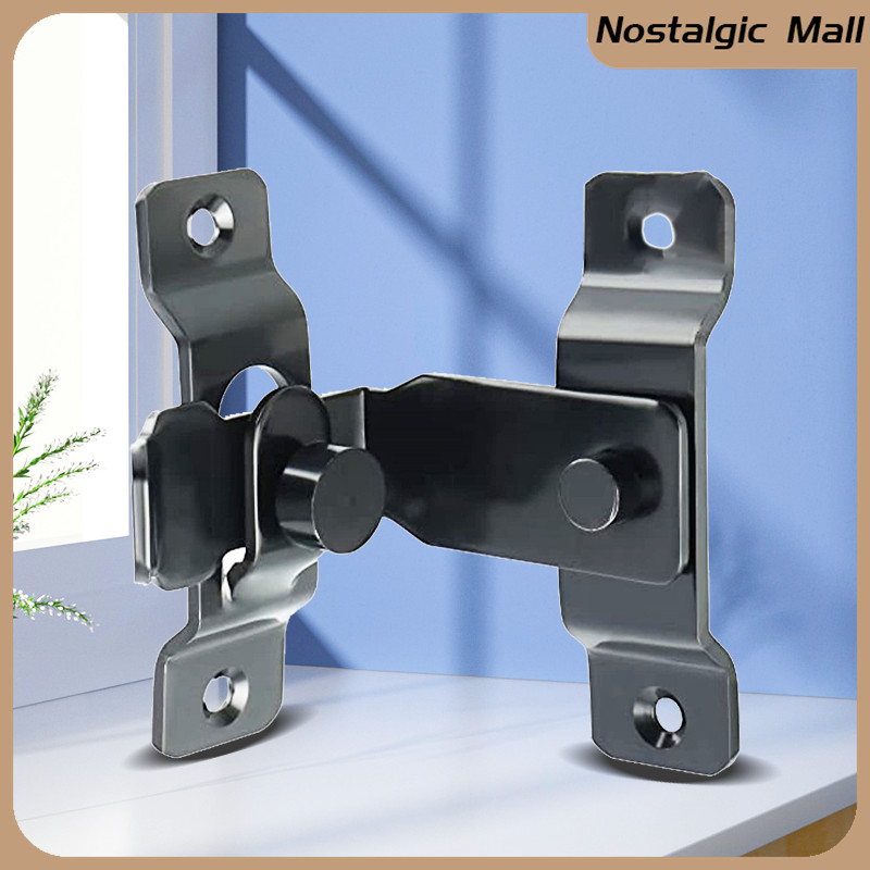Extra Large Stainless Steel 90 Degree Right Angle Lock Security Sliding ...