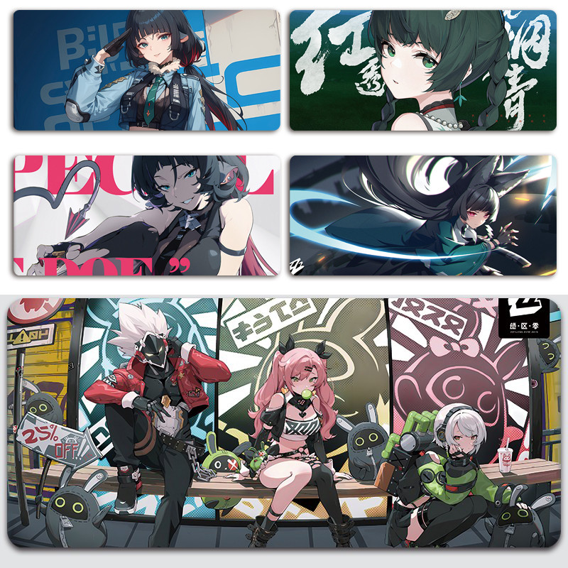 Zenless Zone Zero Mouse Pad Large Game Keyboard Desk Pads ZZZ Starlight ...