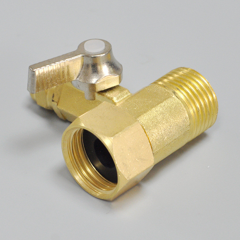 Water purifier accessories pure copper water inlet tee 4-point ...