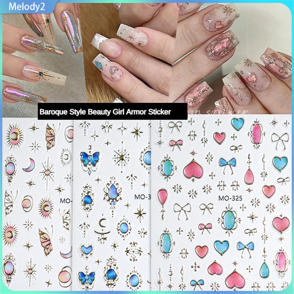 Transparent Nail Stickers Safe And Comfort Cozy Decorations Small Petal ...