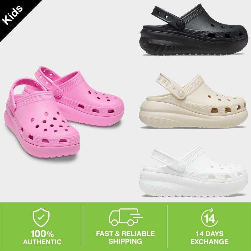 Crocs for Kids Cutie Crush Clog anti slip shoes chunky shoes#207708 ...