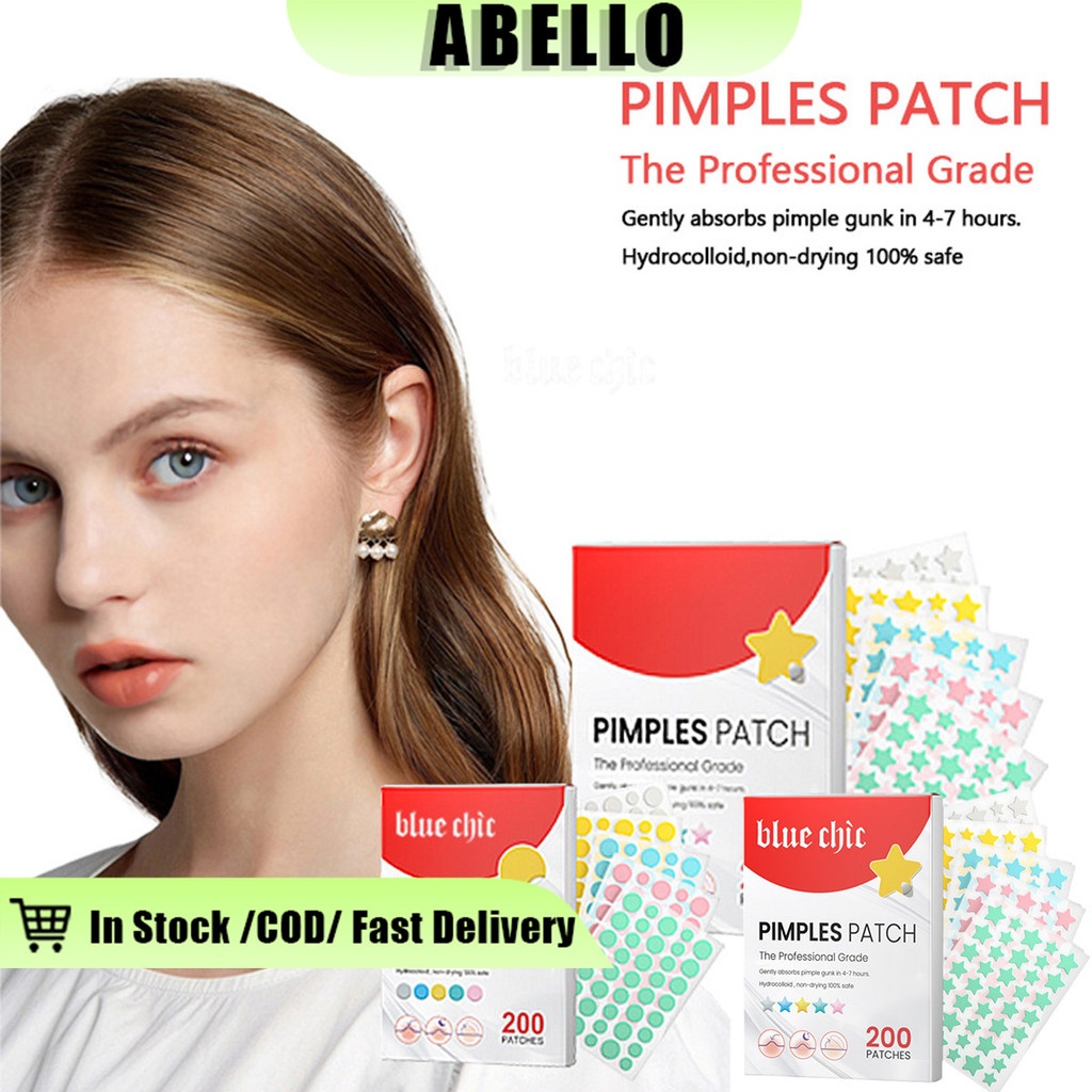 Star Pimple Patch Acne Hydrocolloid Pimple Patch 200pcs/400pcs Round ...