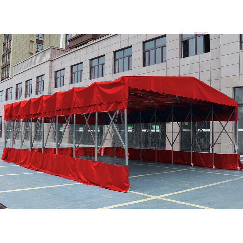 Outdoor Large Warehouse Event Canopy Retractable Carport Outdoor ...