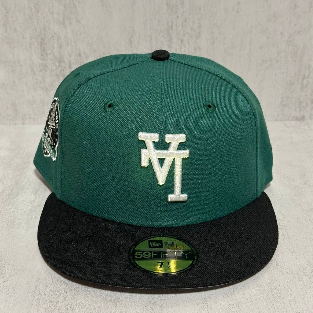 MLB Los Angeles Dodgers Green 59FIFTY Fitted Cap Hat Green Inverted ...