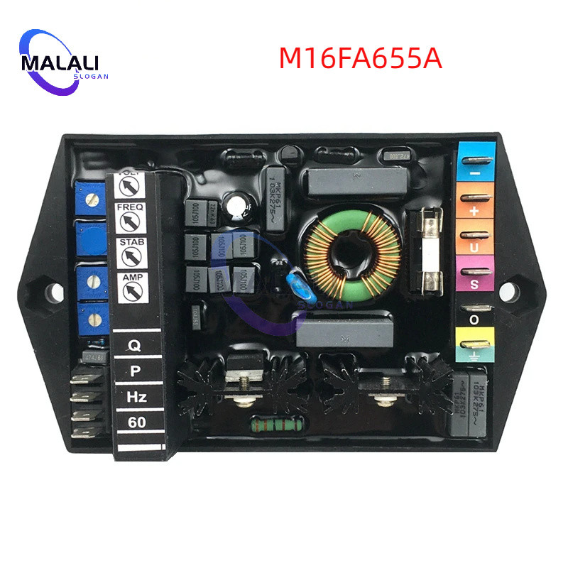 M16FA655A M40FA640A Marelli Generator Spare Parts AVR Automatic Voltage ...
