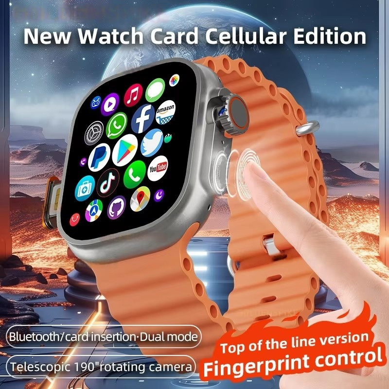 DW100 PRO SmartWatch 4G/5G Android OS GPS 2.2inch AMOLED Smart Watch ...