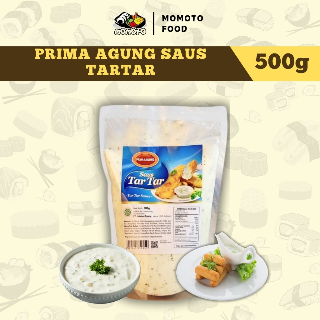 Tar Tar Tar Tart Sauce 500 grams Prima Agung Halal Instant Dimsum ...