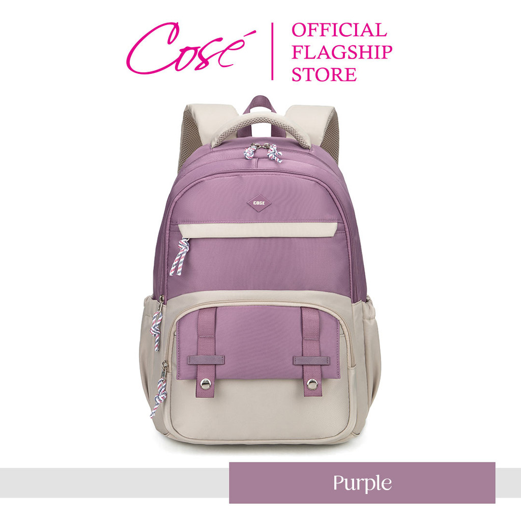 Cosé Elvana Multicolor Padded Laptop Backpack | Shopee Philippines