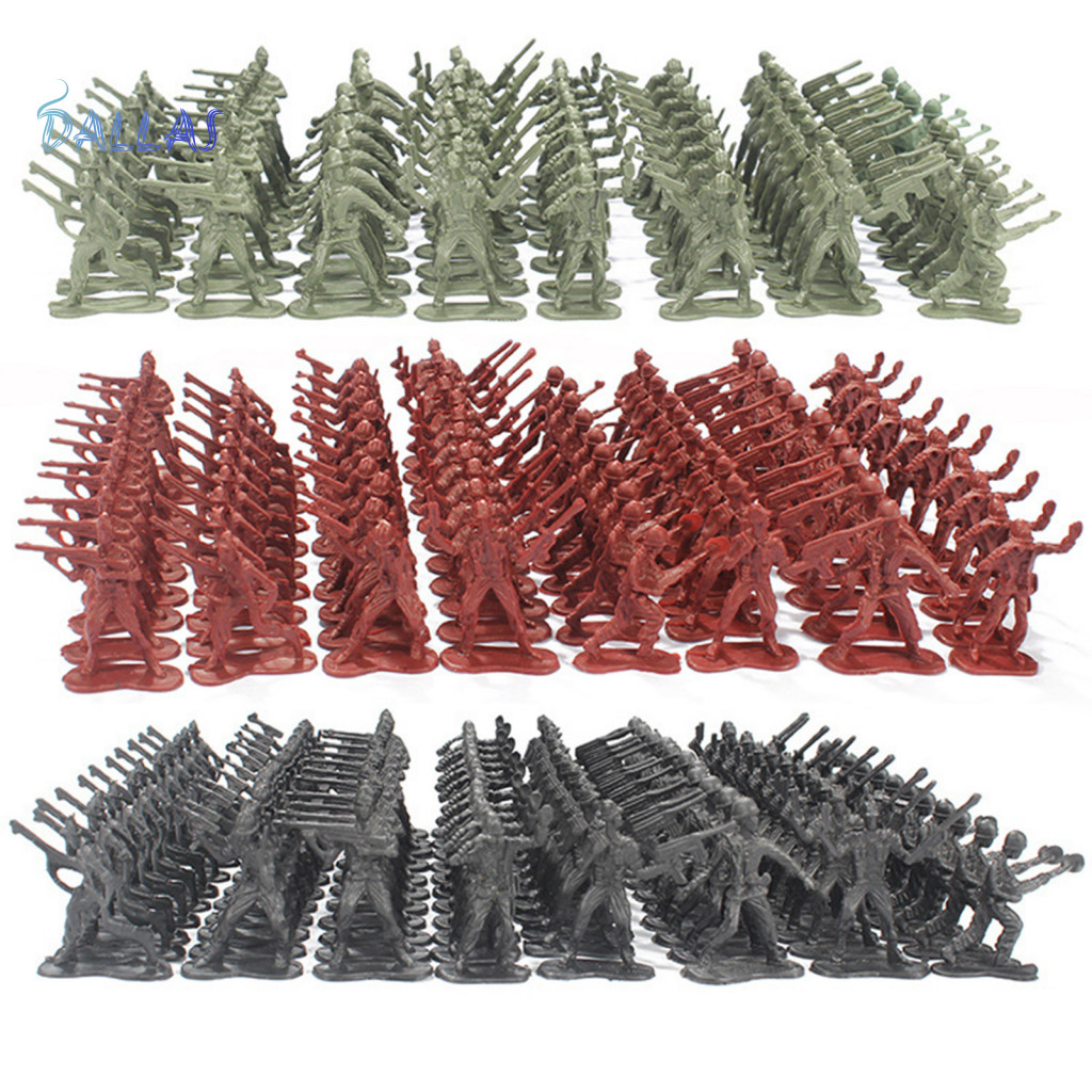 DALLS_ Historical Reenactment Figure Imaginative Play Soldier 100pcs ...
