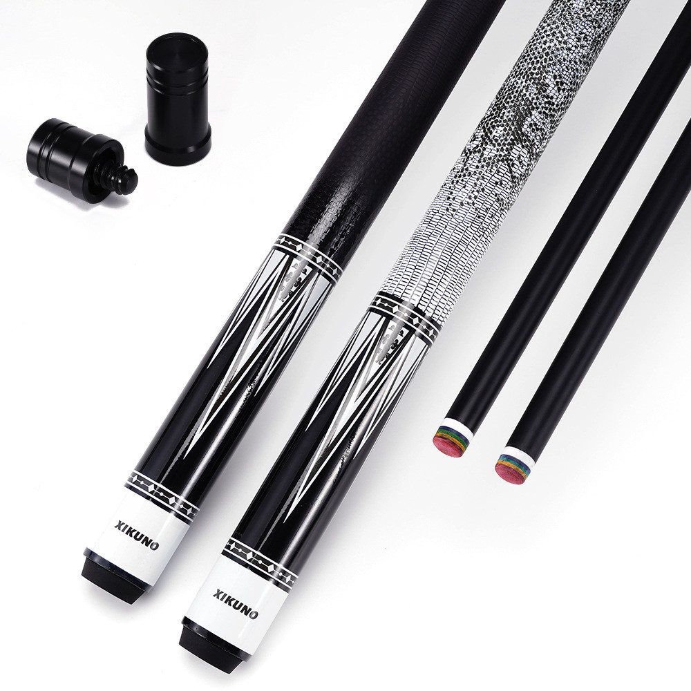 Carbon Billiard Cue Chinese Style Black Eight Billiard Cue Big Head Cue ...