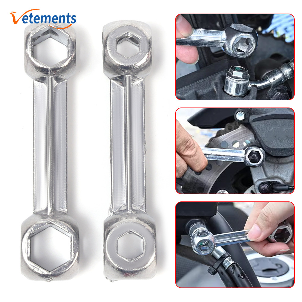 Micro Stubby Pipe Hexagon Wrench - Portable Multifunctional Wrench 2 in ...
