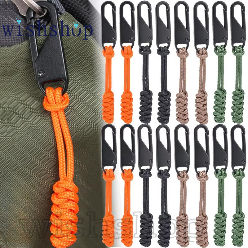 Universal Metal Zipper Pull Cord - Free Sewing, Replacement, Detachable ...