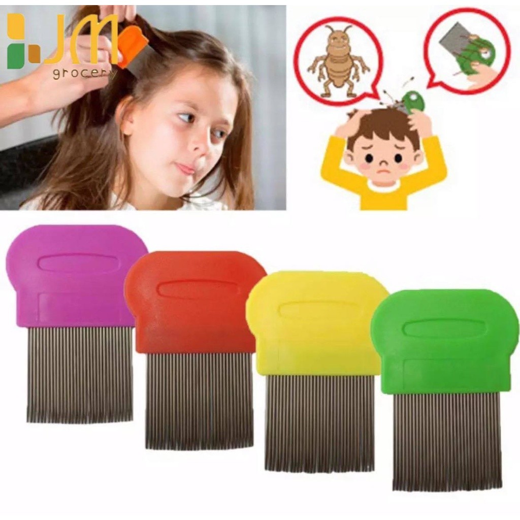 S99- Magic Suyod Stainless Steel Lice Terminator Hair Comb Brush random ...