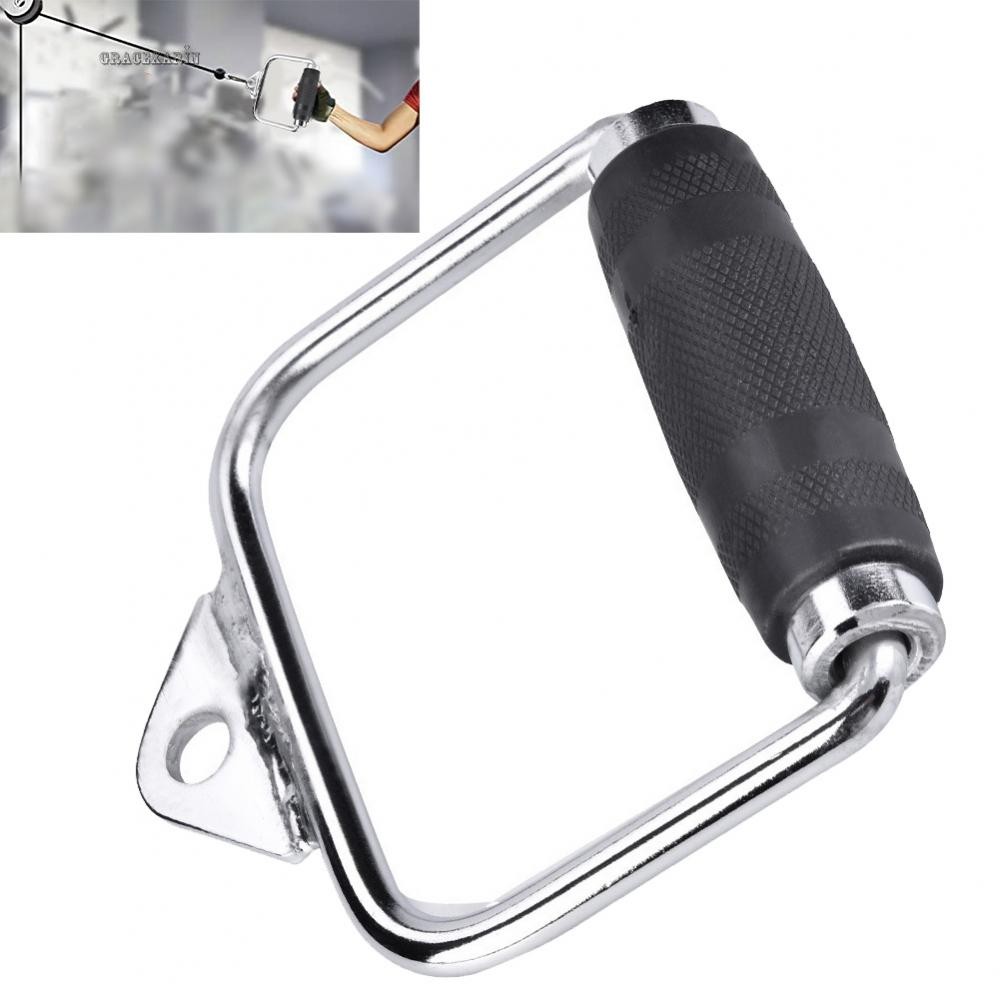 Gym Fitness Pulldown D Handle Grip hand Wrestling Lifting Exercise ...