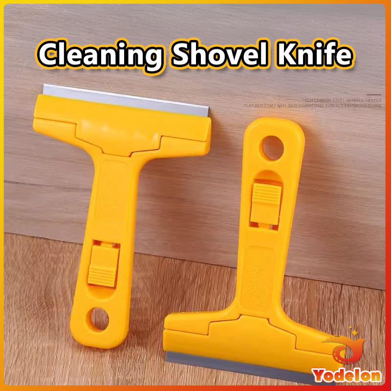 YOD Glass and Tile Scraper Portable Cleaning Shovel Knife Wall Floor ...