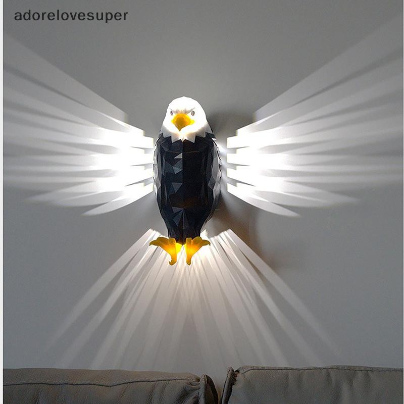 AD1PH 3D Wall Lamp Eagle Shape Projector Modern Creative Atmosphere ...