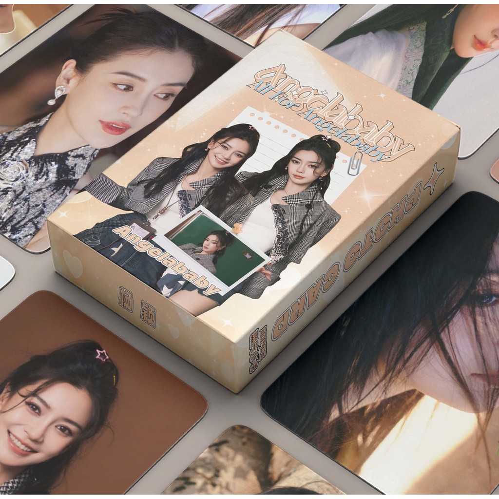 50-55pcs Chinese Drama Actor Andy Yang Zi Angel Zhao Jinmai Hologram ...