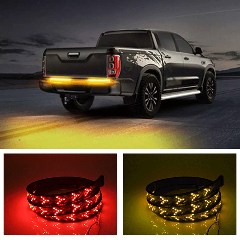Multifunction LED Tail-Light Strip Light Flexible Flowing Drl Strip Bar ...