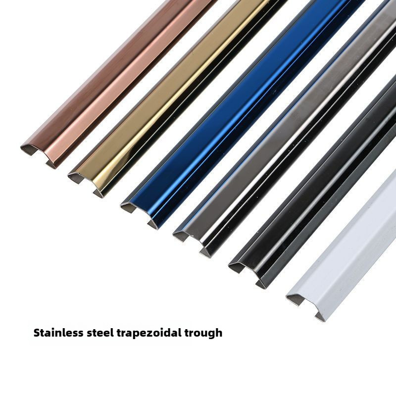 Wiring trough Stainless steel trapezoidal surface mounted metal Anti ...