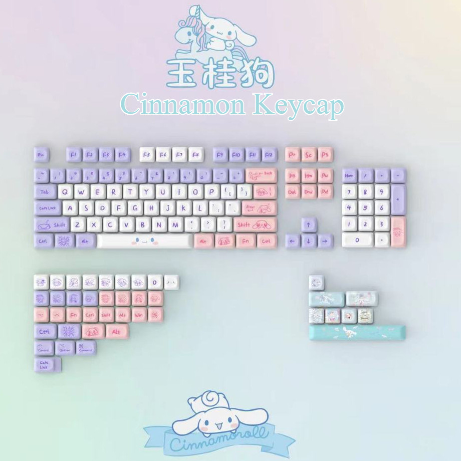 【Local Delivery】Cinnamon Keycap MOA Profile DYE-SUB PBT Customization ...