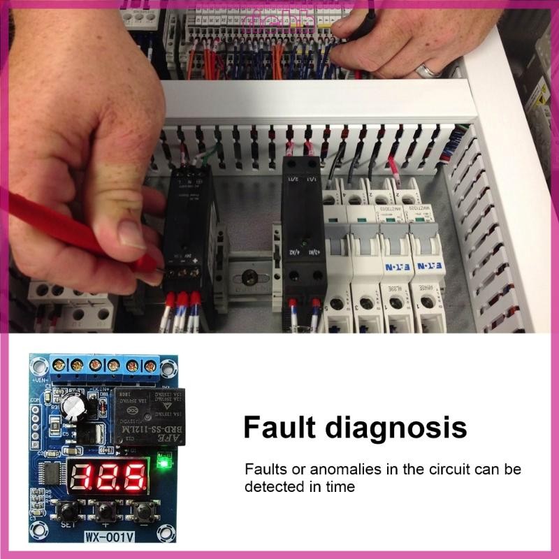 Richh Voltage Detection Module Precision For DC12V 24V Measurement ...