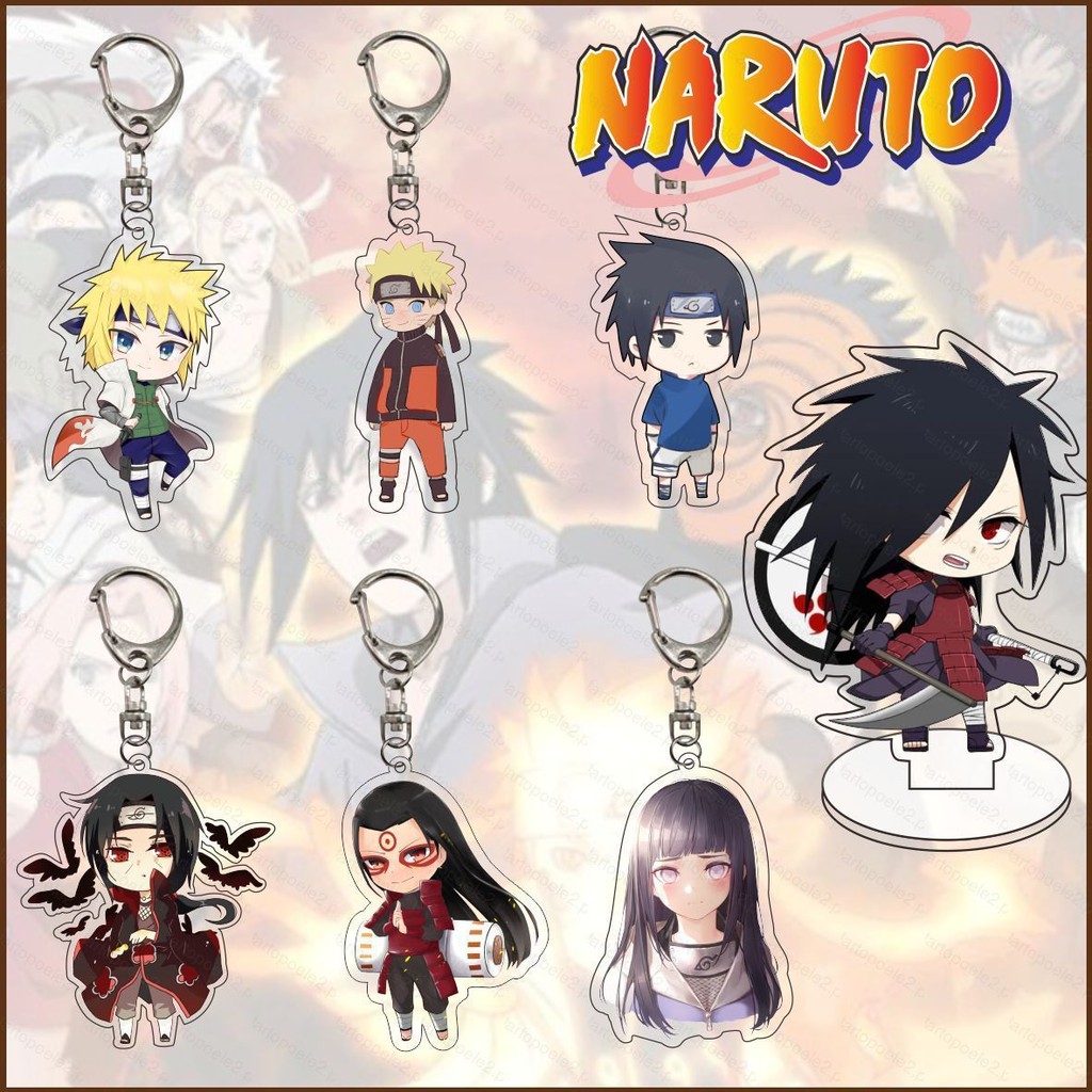 Kira Naruto Keychain Acrylic Key Chain Uchiha Madara Itachi Sasuke ...
