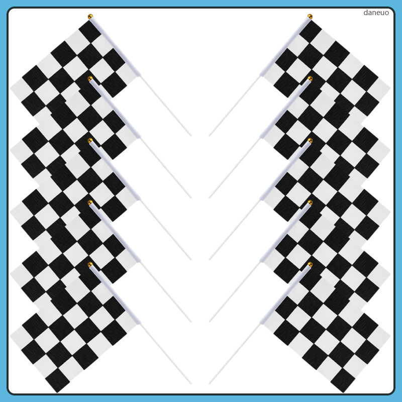Flag for Costume Checkered Competition Flags Racing Signal Car Race ...